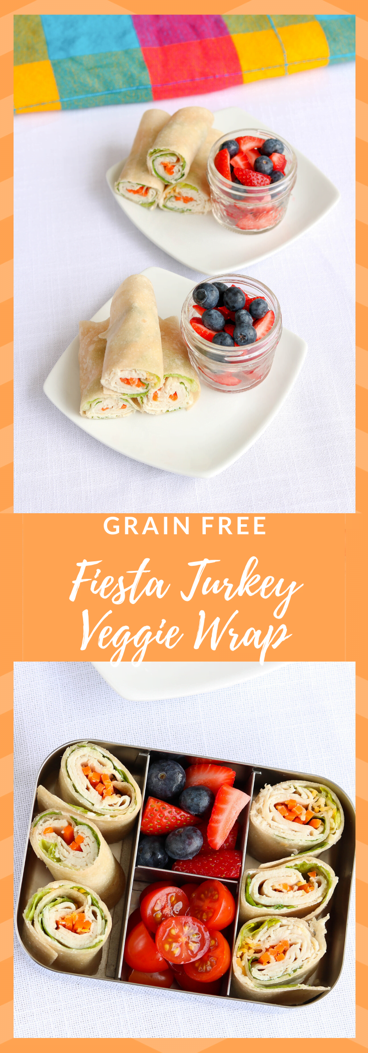 Viva Fiesta Turkey Wrap | KISS in the Kitchen