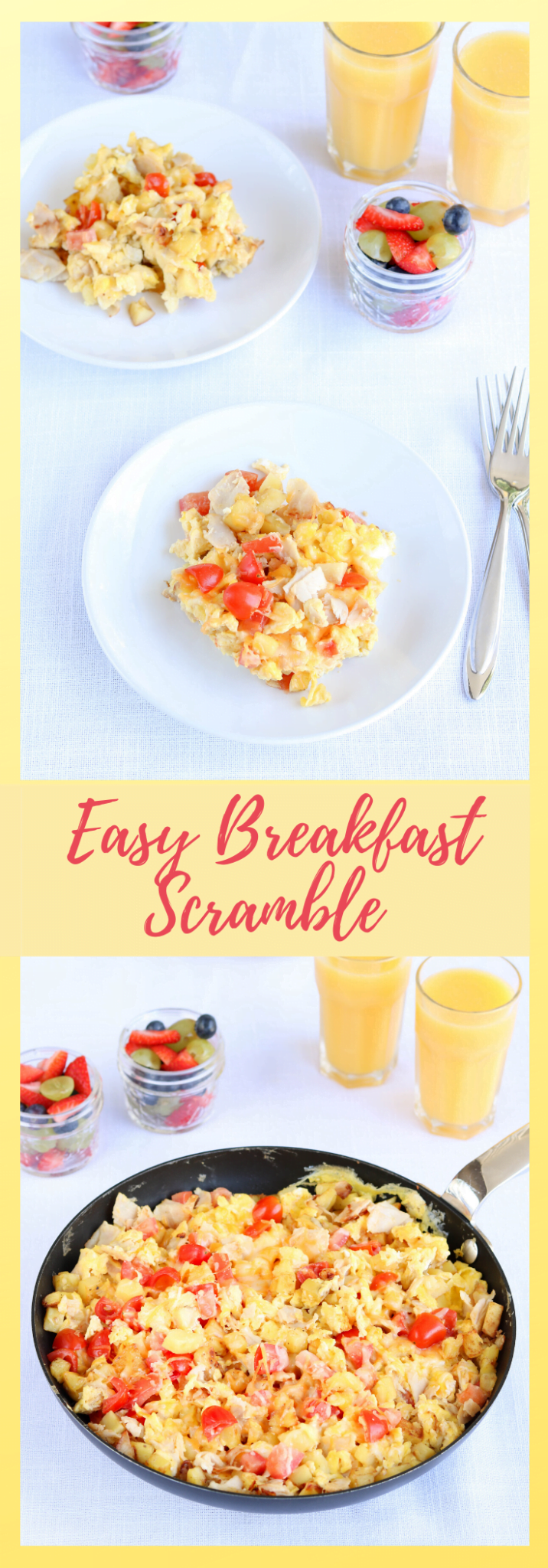 Easy Breakfast Scramble | KISS in the Kitchen