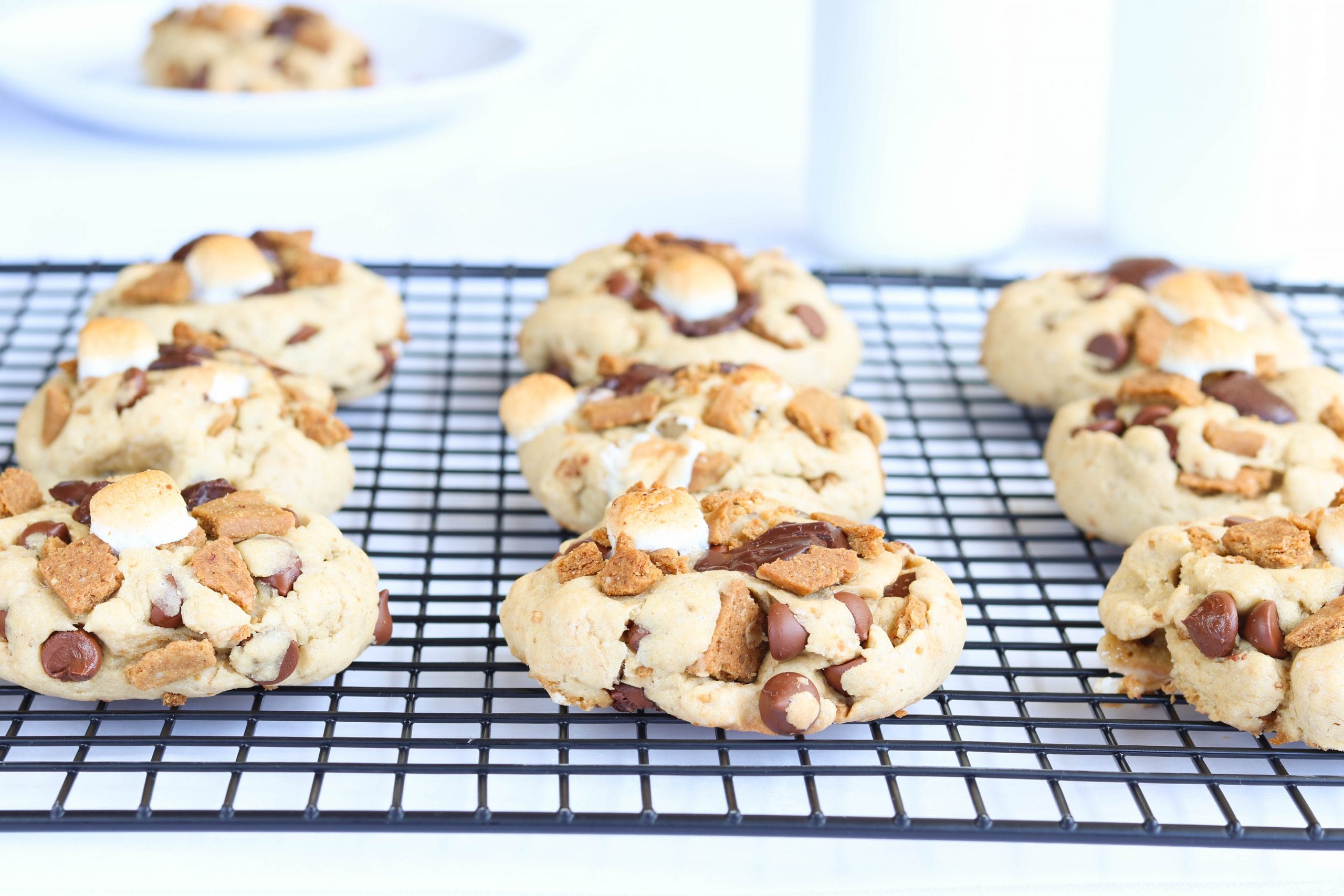 Gluten-Free S'mores Cookies | KISS in the Kitchen